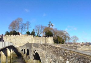 Cardigan Castle - Cardigan Bay