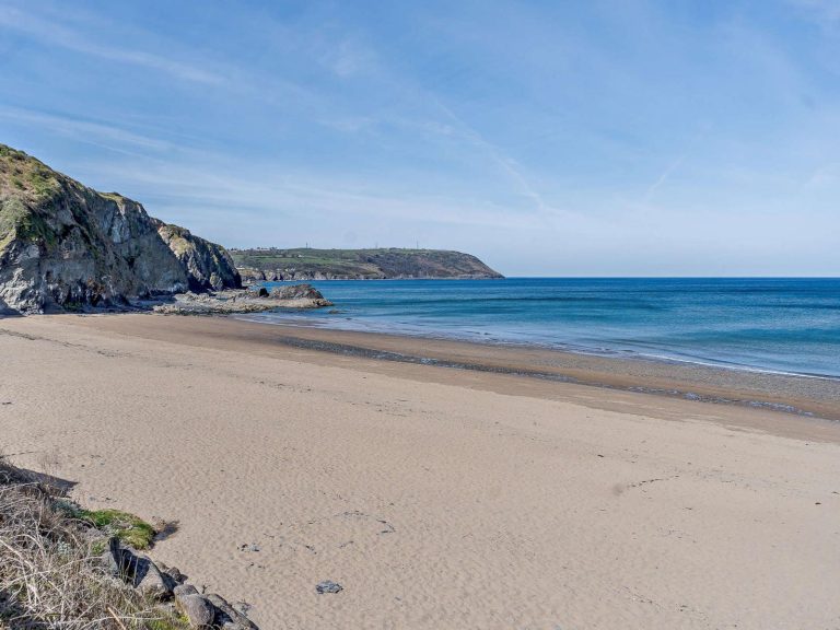 Tresaith Beach Cardigan Bay Rockpools and Waterfall