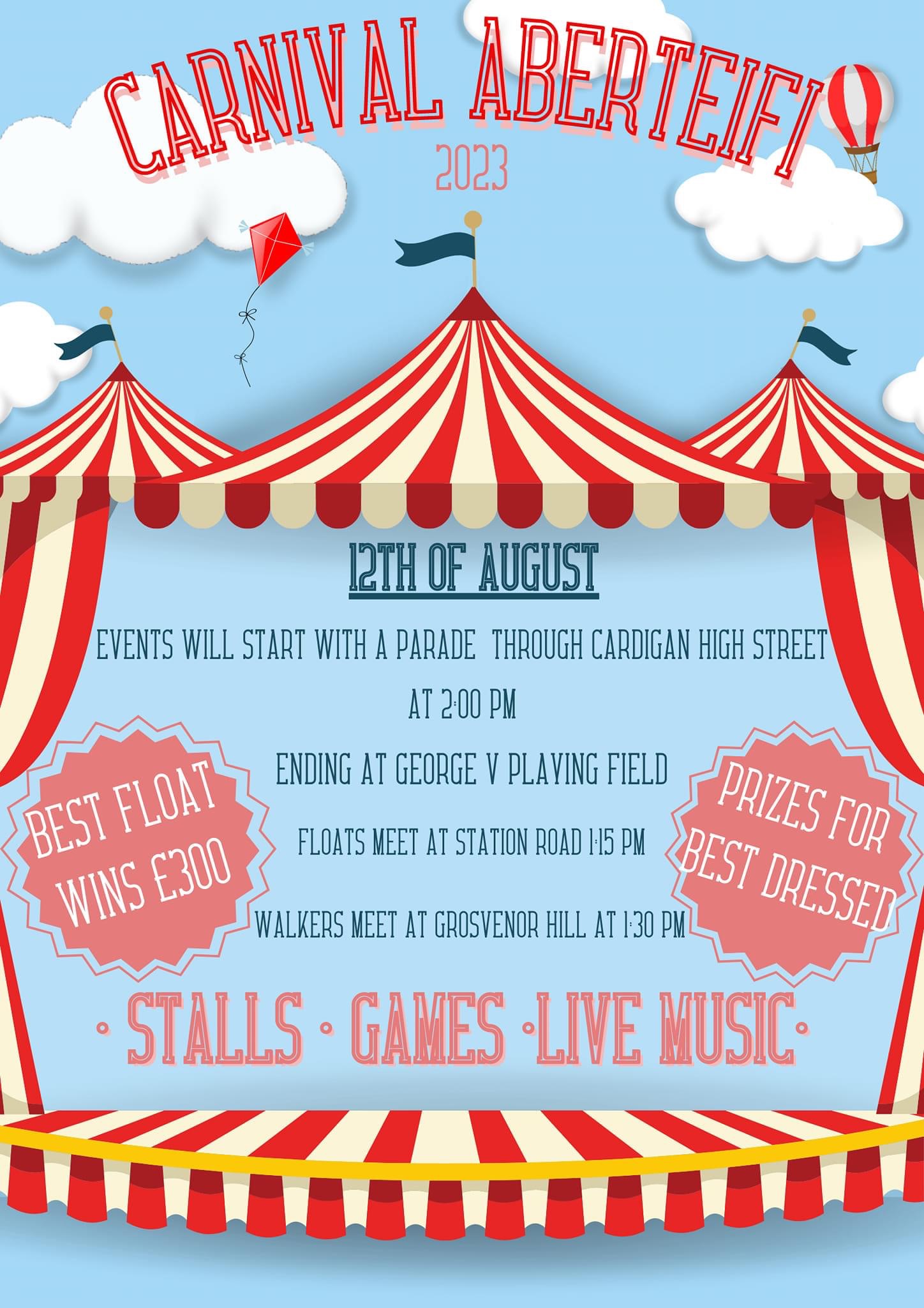 Cardigan Carnival – Whats On Cardigan Bay